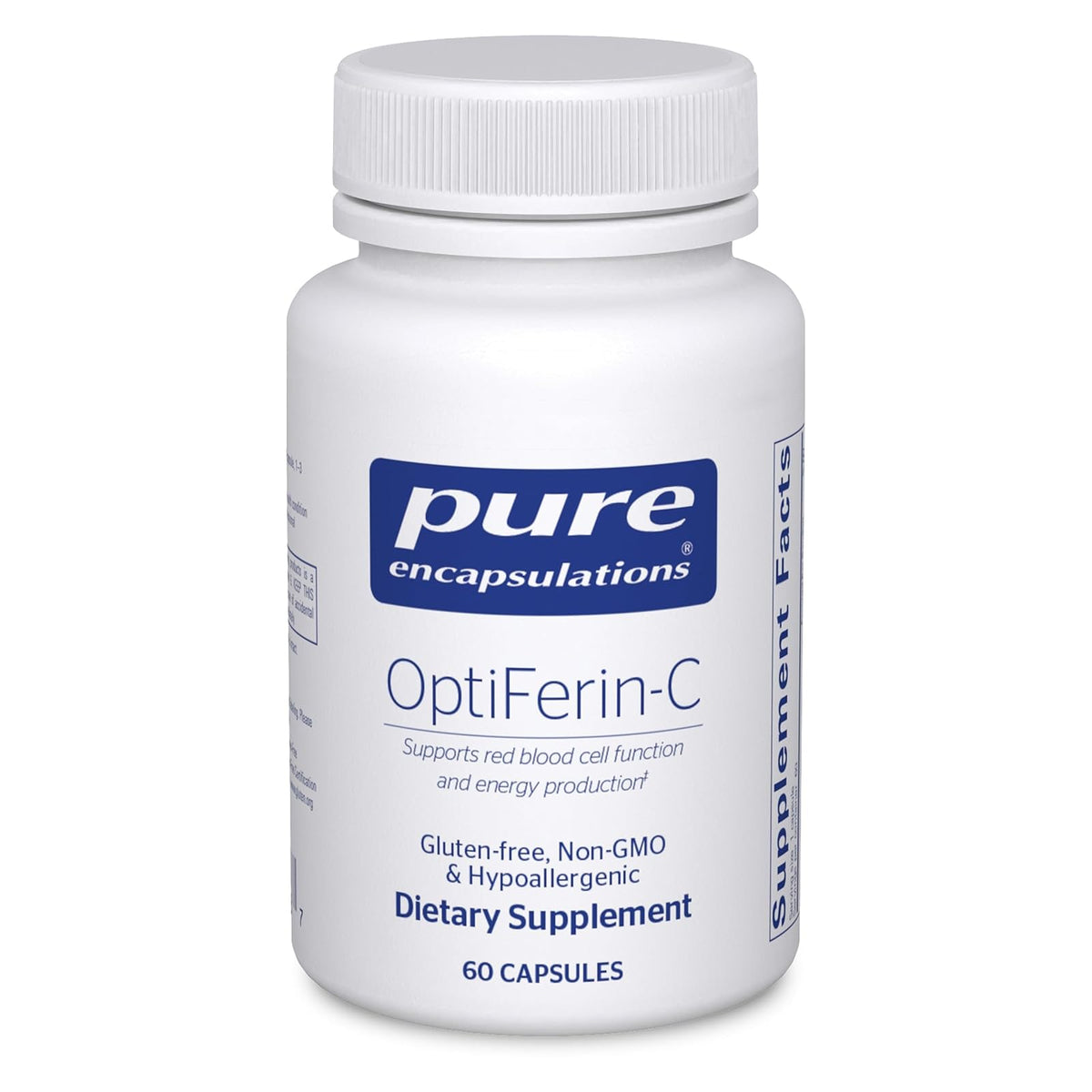 pure encapsulations iron supplement for women