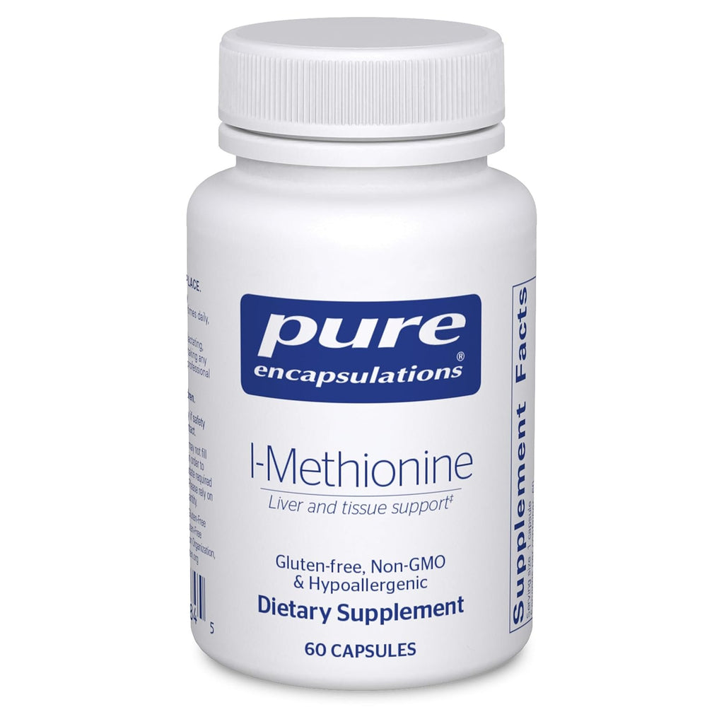 pure encapsulations l-methionine capsules