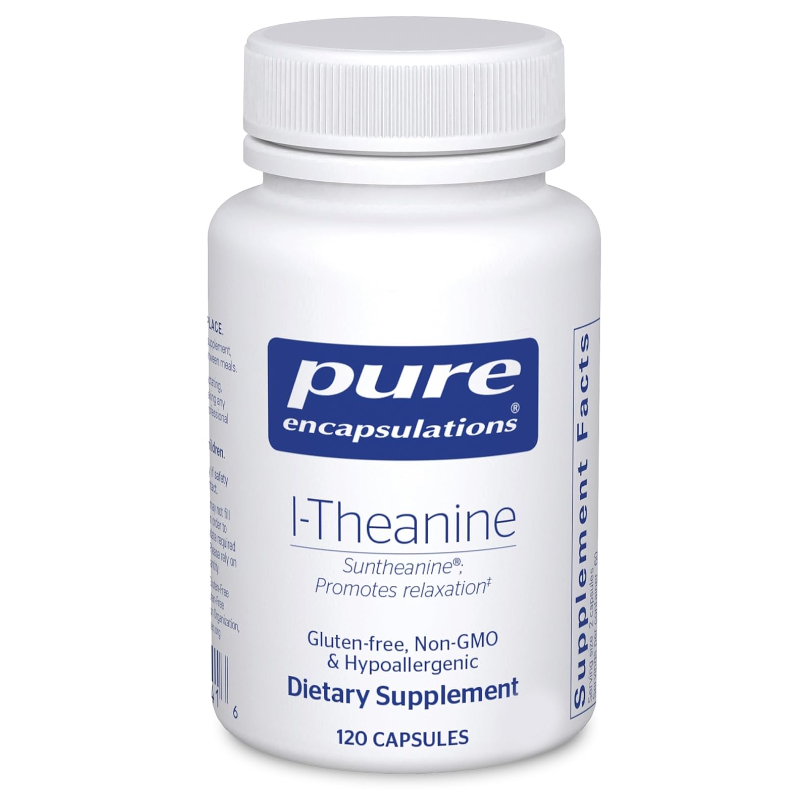 Pure Encapsulations L-Theanine capsules