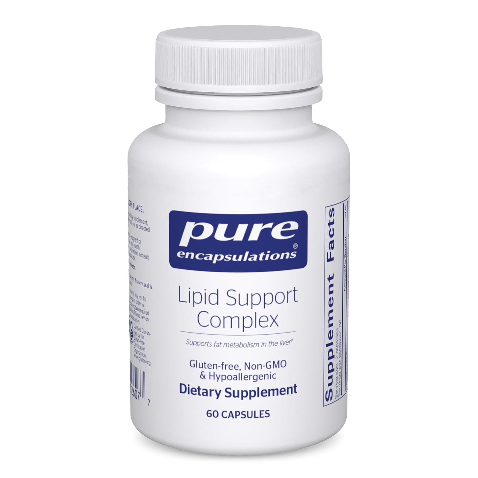 Pure Encapsulations lipid support capsules