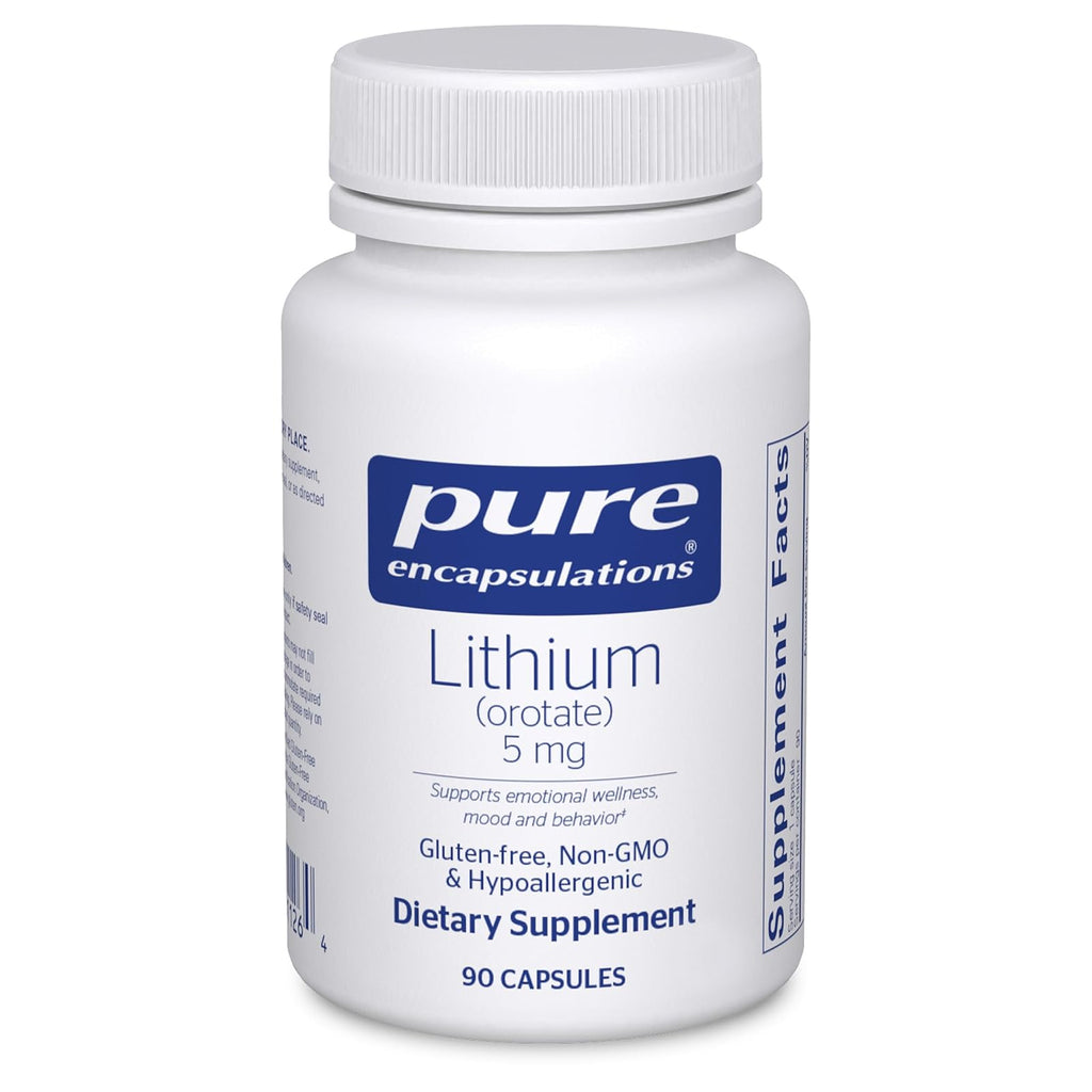 Pure Encapsulations Lithium Orotate capsules