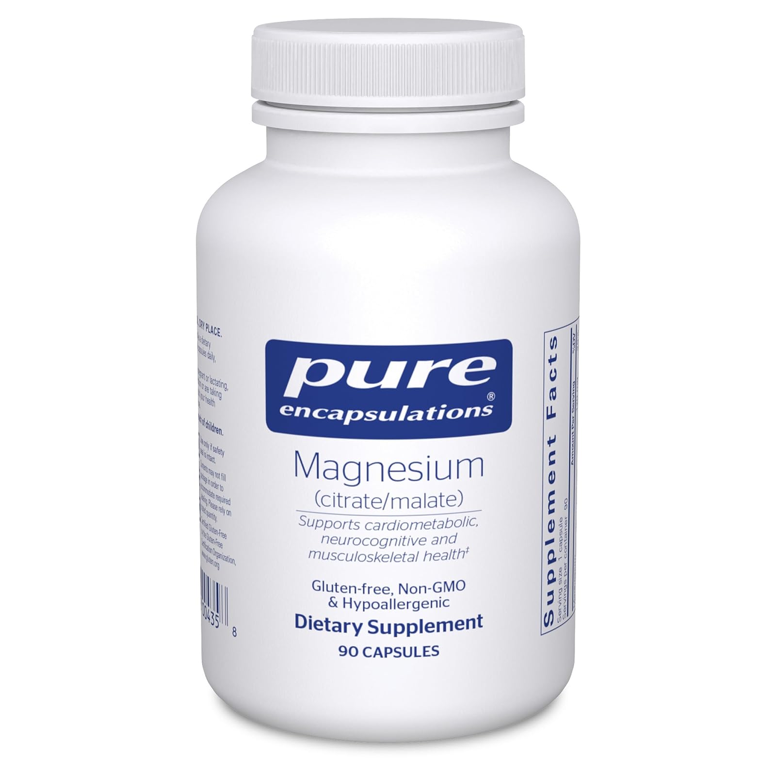 Pure Encapsulations magnesium citrate capsules