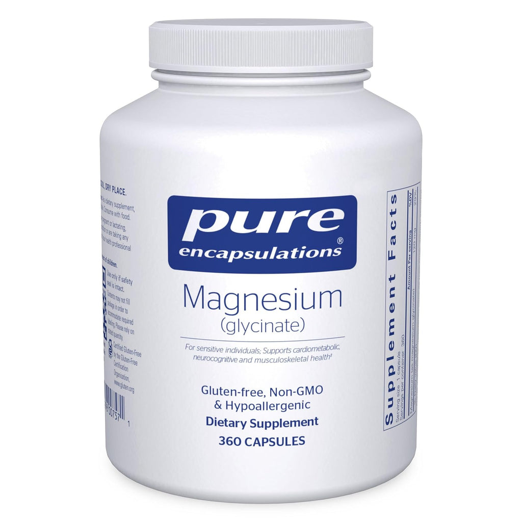 Pure Encapsulations magnesium glycinate capsules