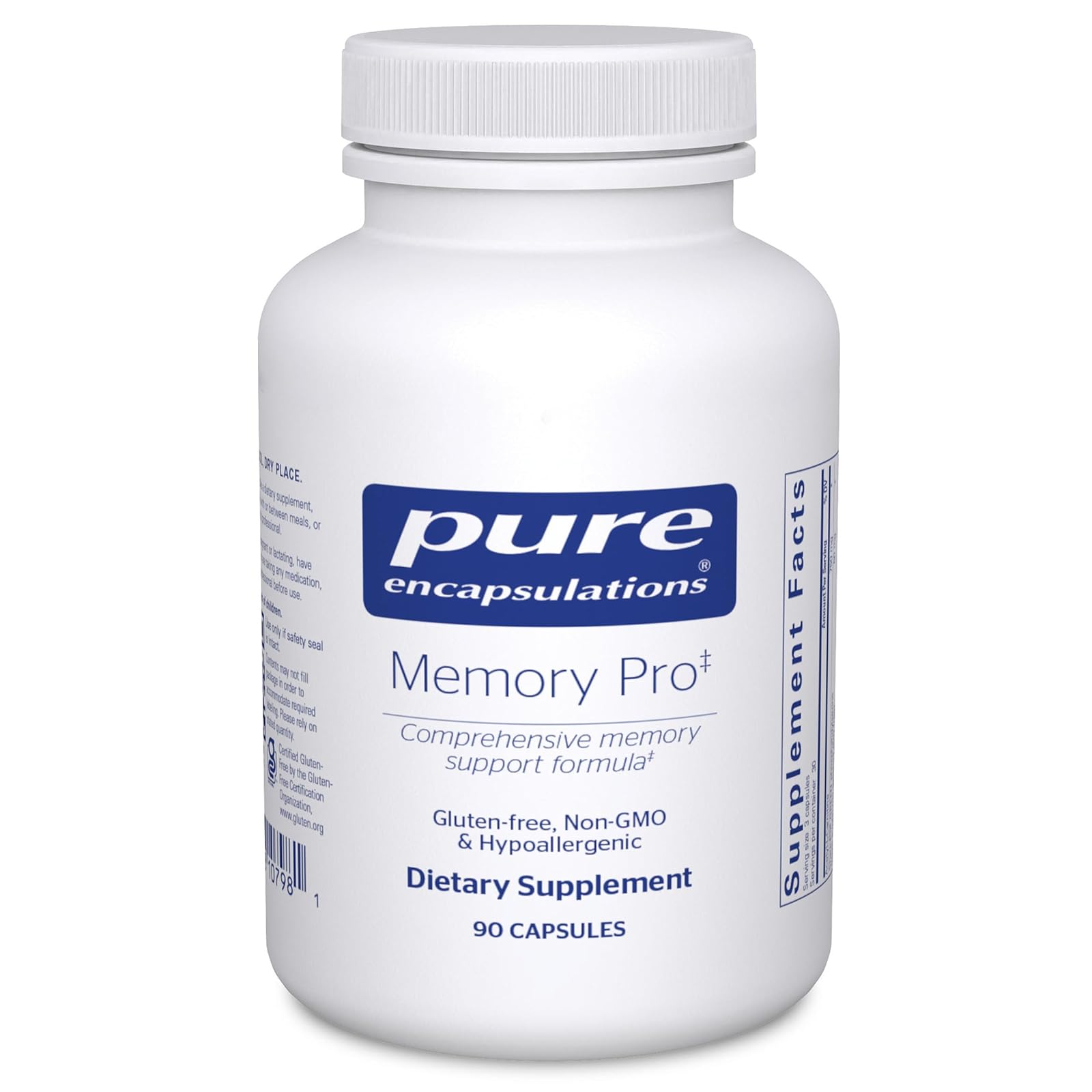 Pure Encapsulations Memory Pro capsules