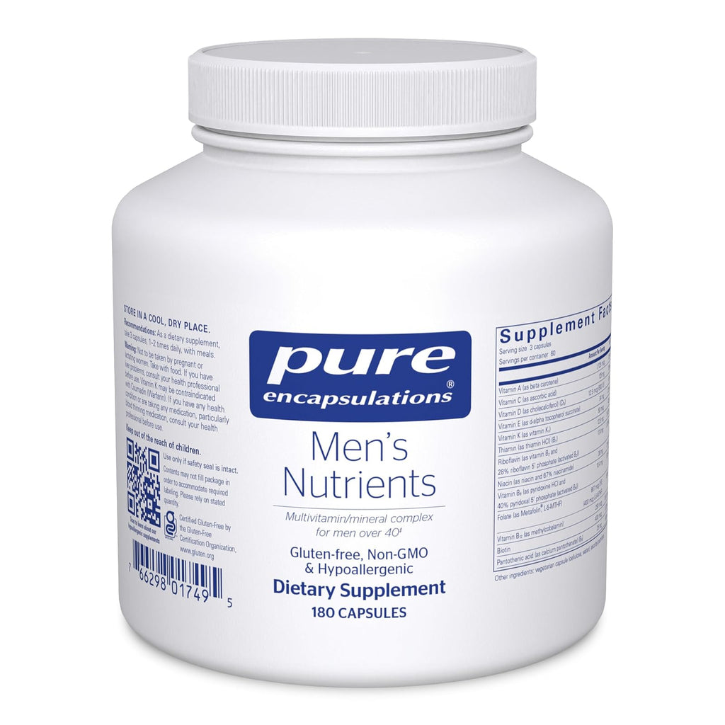 Pure Encapsulations men's multivitamins