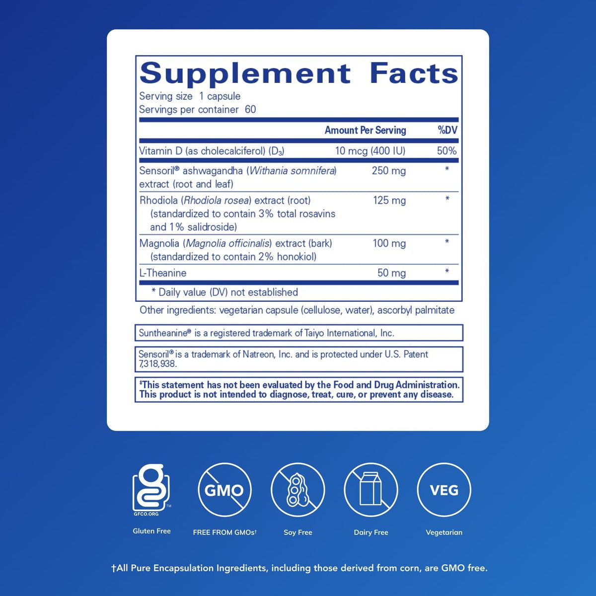 Pure Encapsulations multivitamin for women