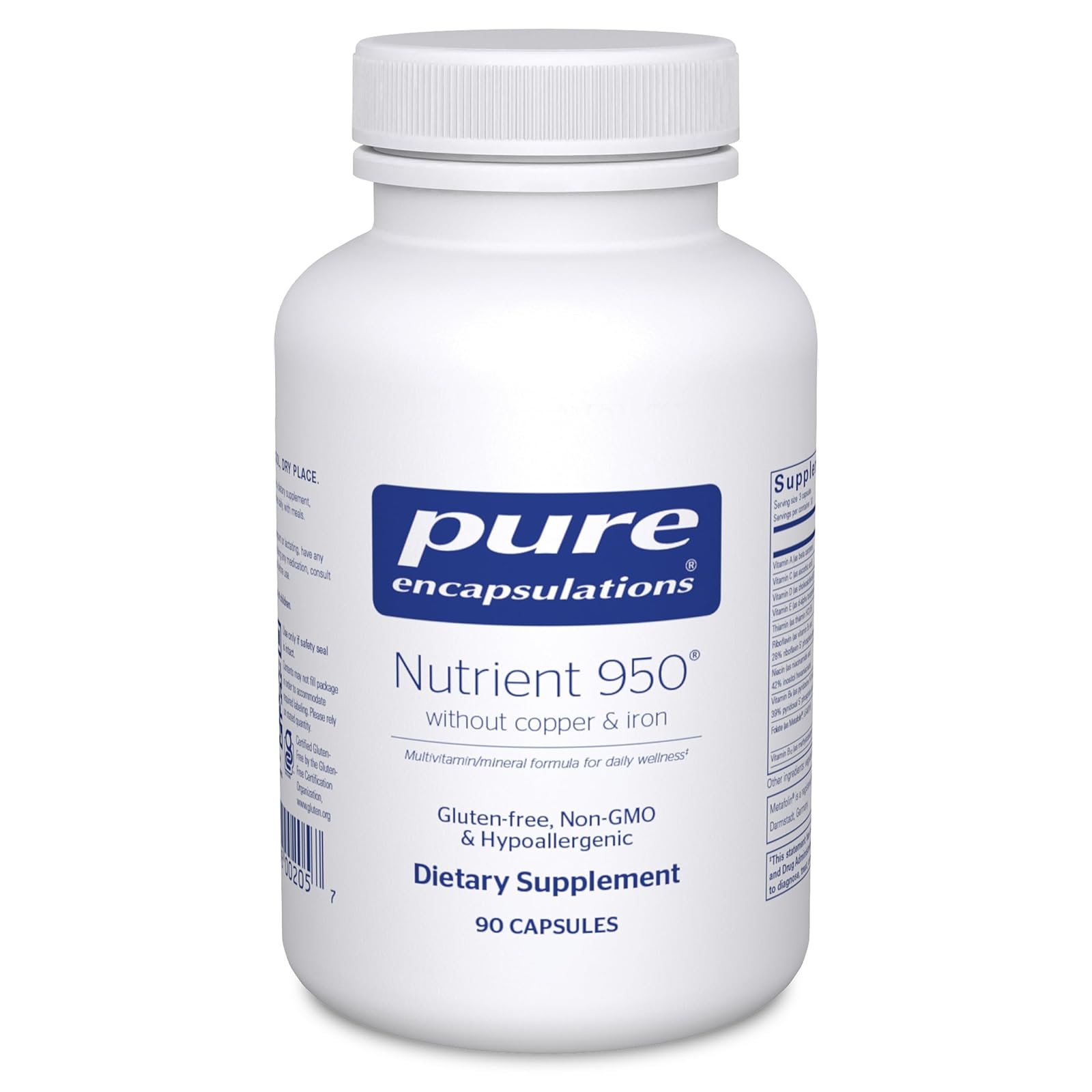 Pure Encapsulations multivitamins for adults