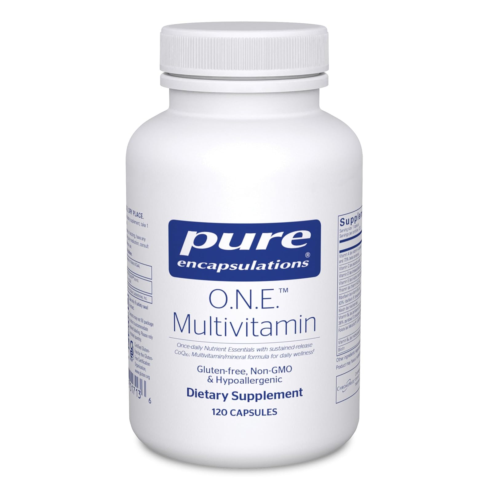 Pure Encapsulations multivitamins for everyday health