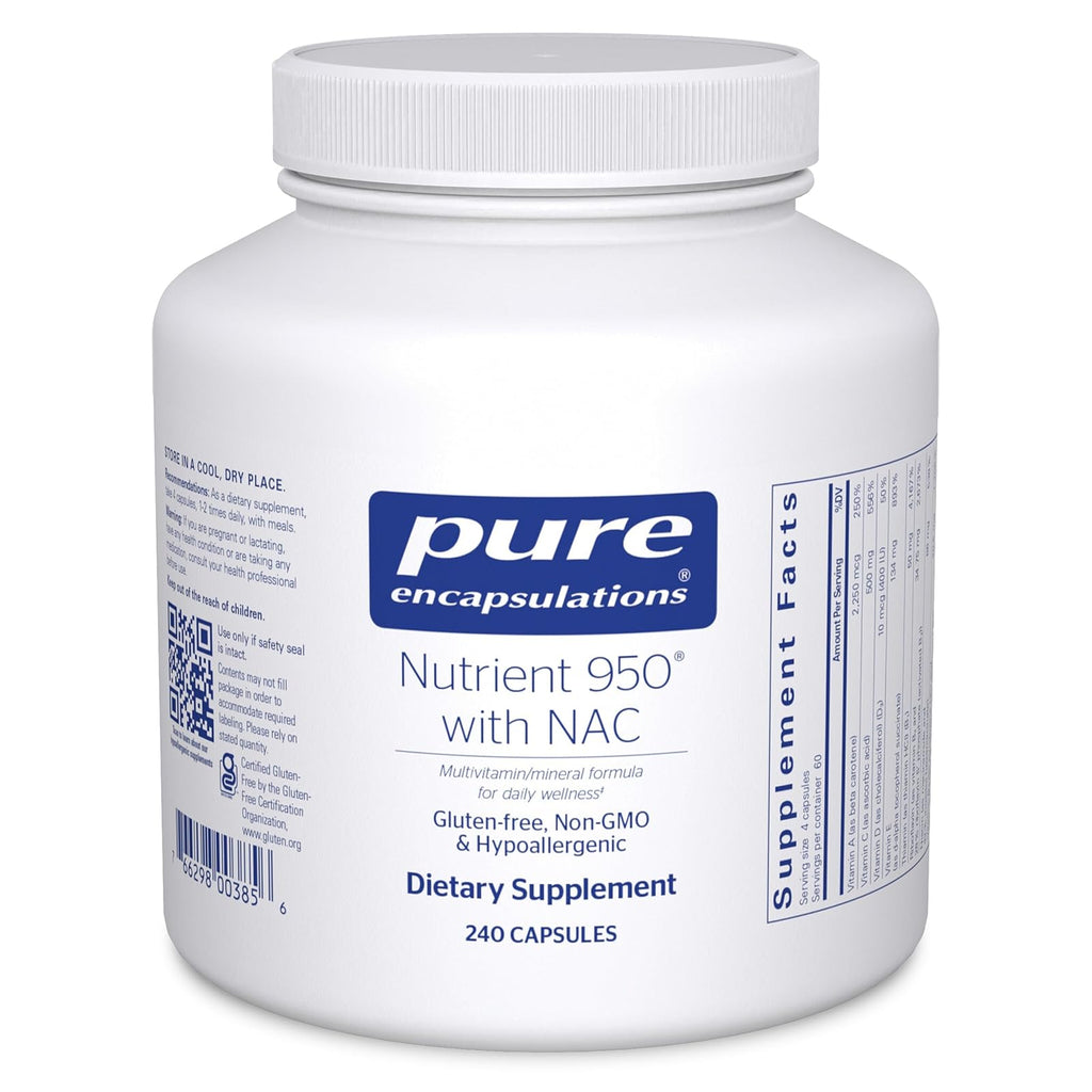 Pure Encapsulations multivitamins for overall health