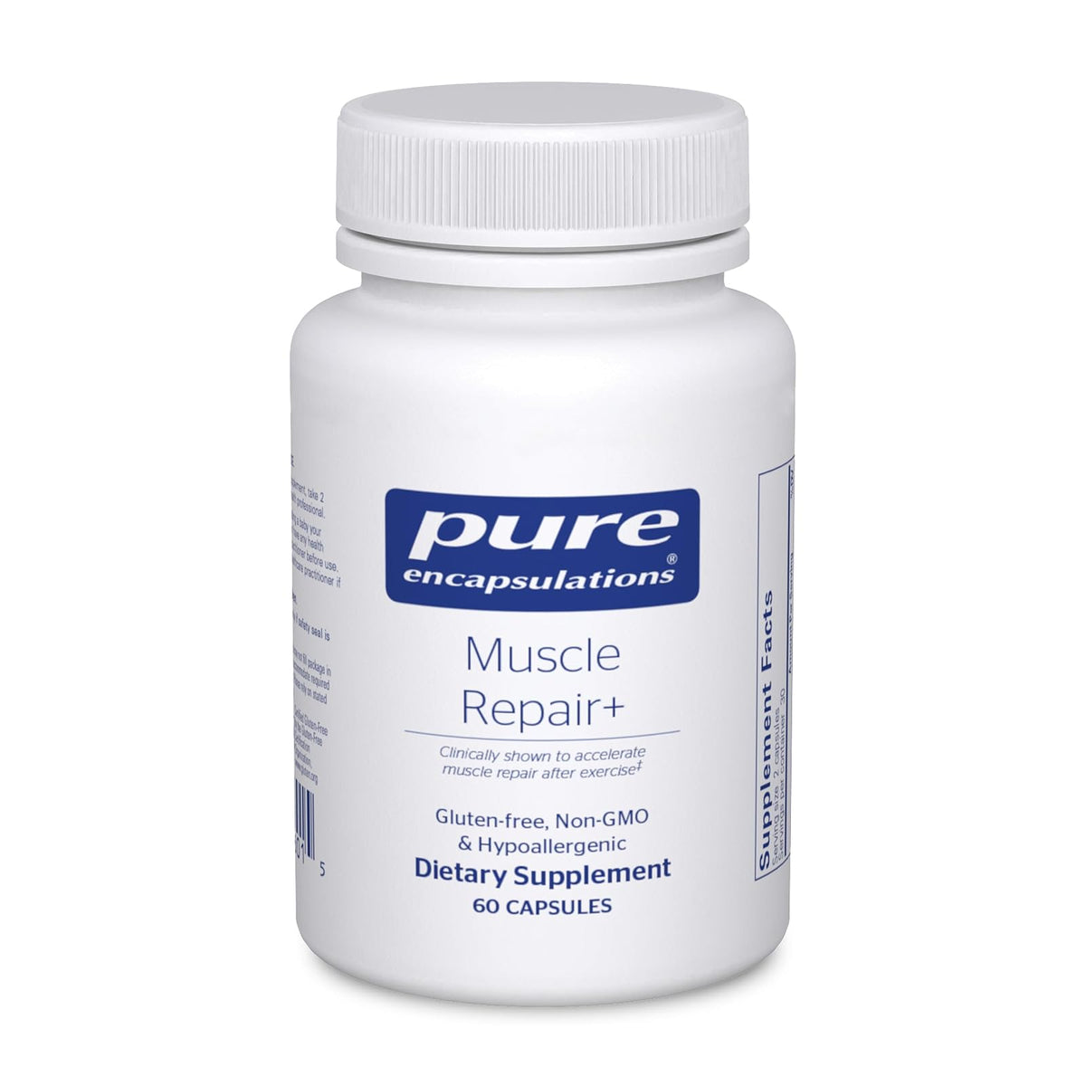 Pure Encapsulations Muscle Repair+ capsules for recovery