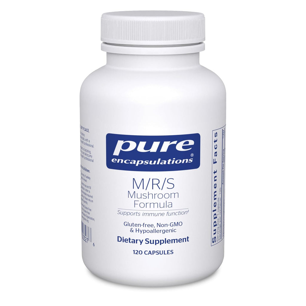 pure encapsulations mushroom blends capsules