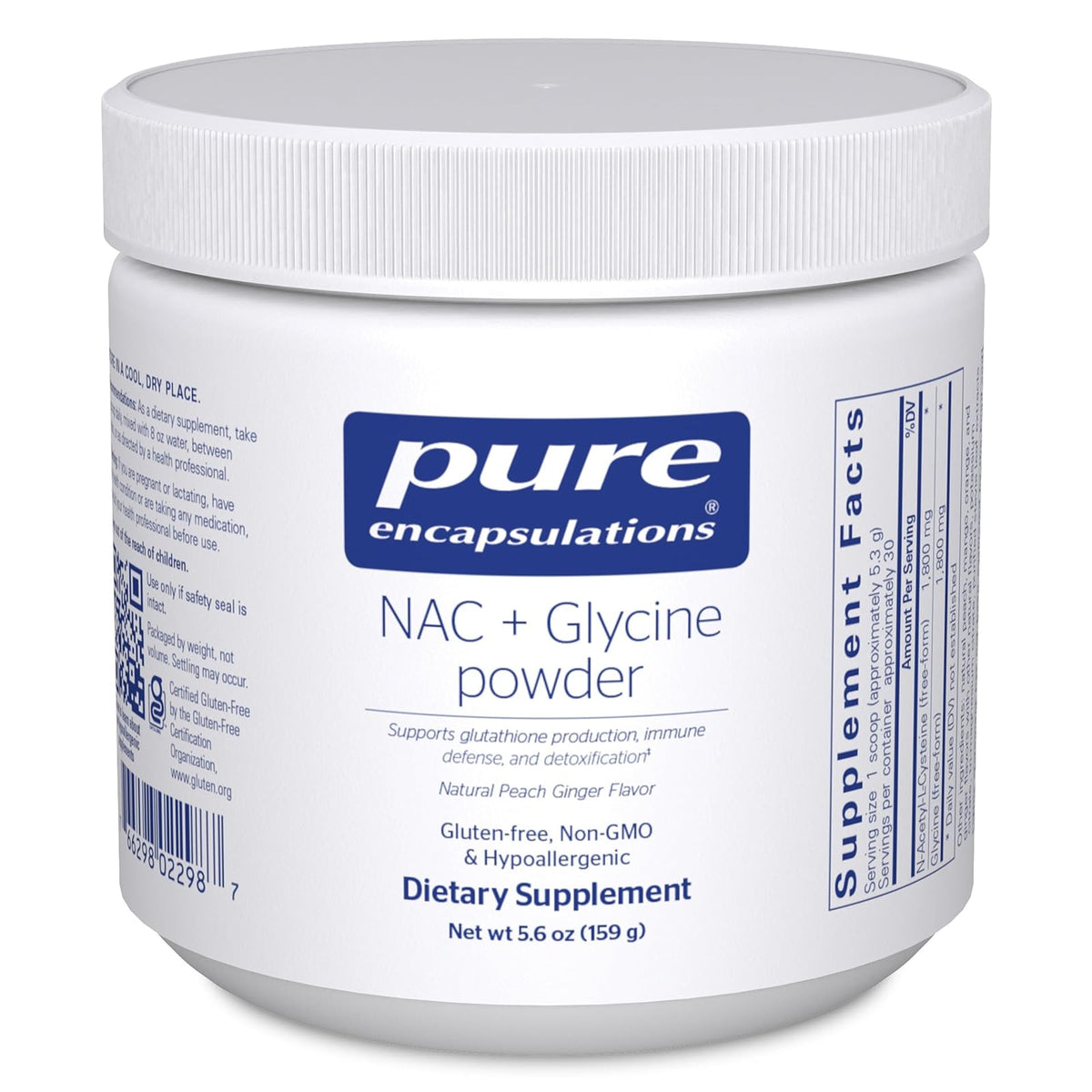 Pure Encapsulations NAC powder benefits