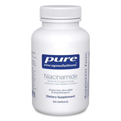 Pure Encapsulations Niacinamide vitamin B3 capsules