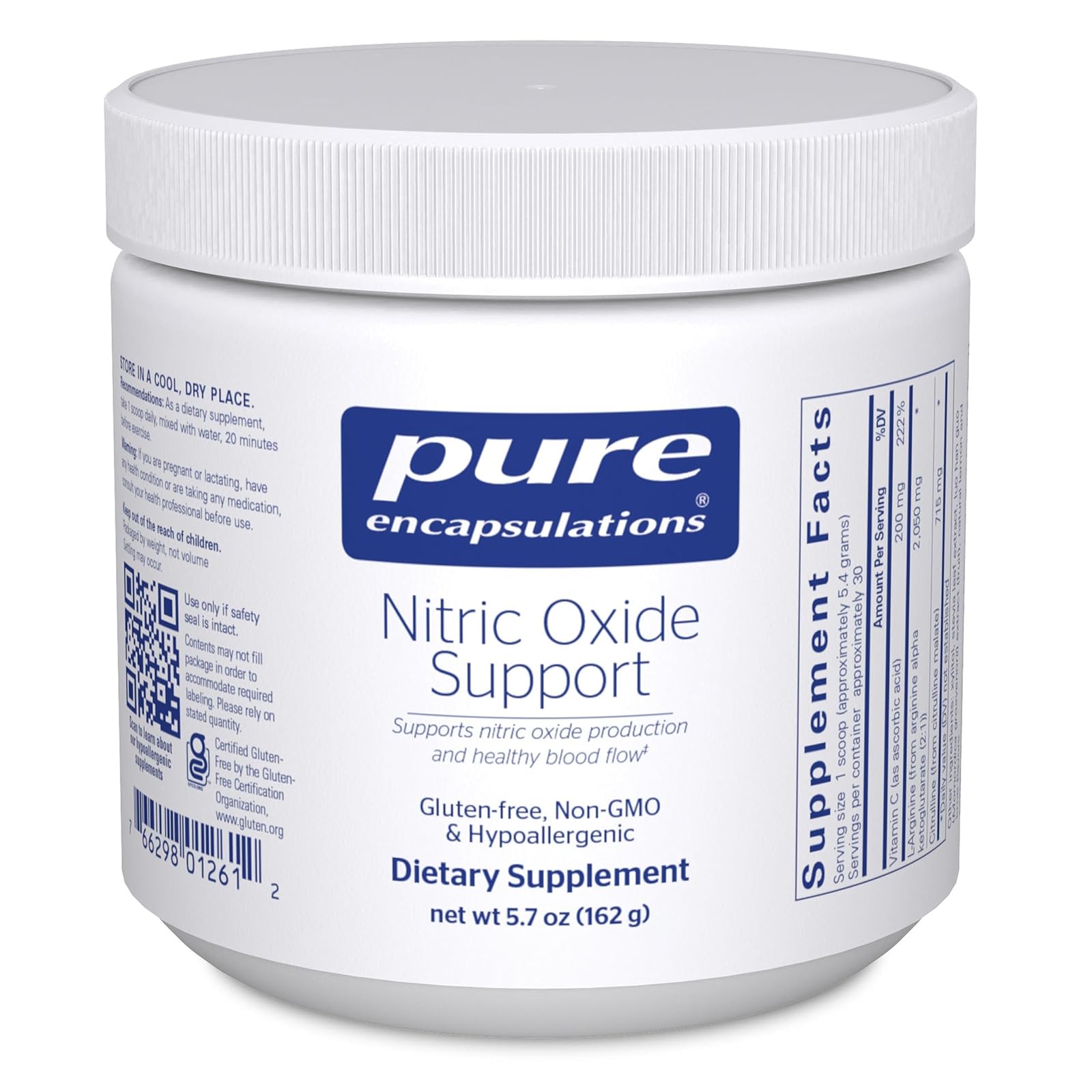 Pure Encapsulations nitric oxide booster