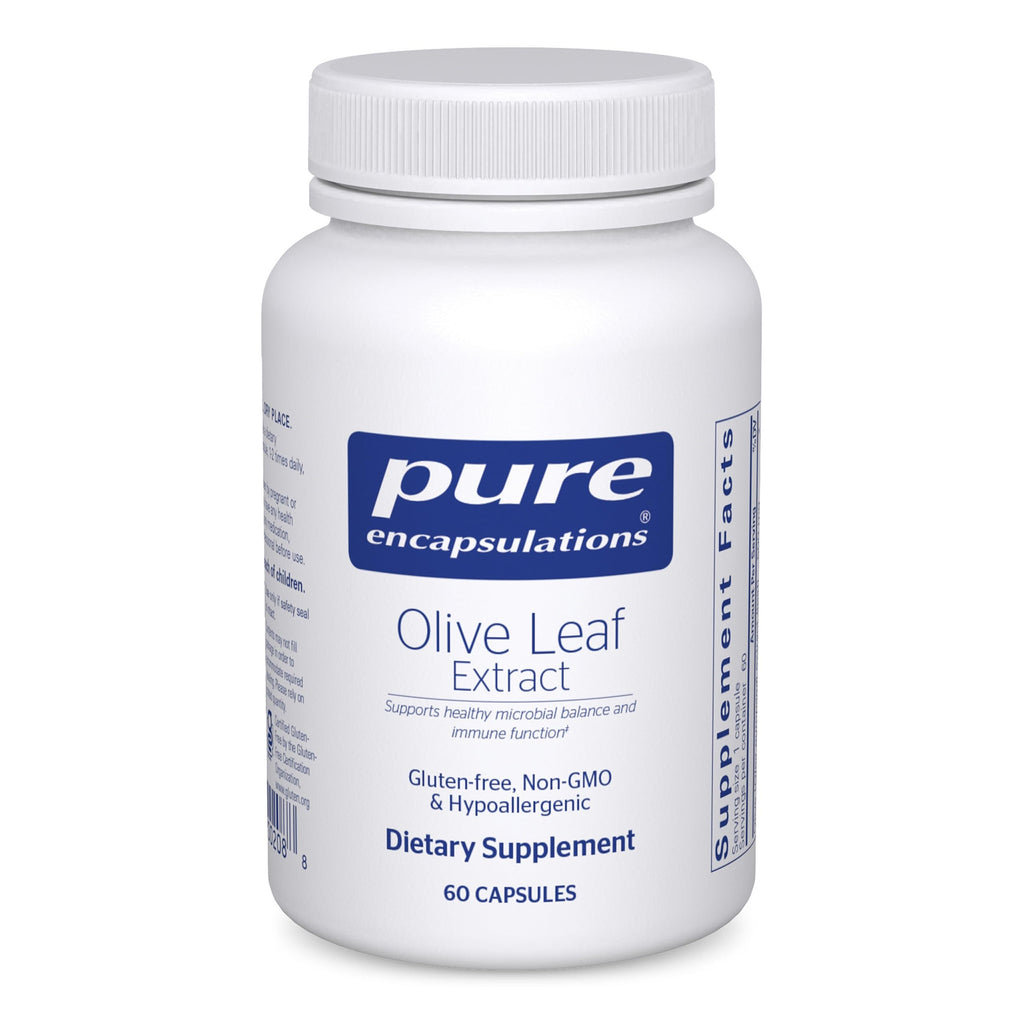 pure encapsulations olive leaf extract