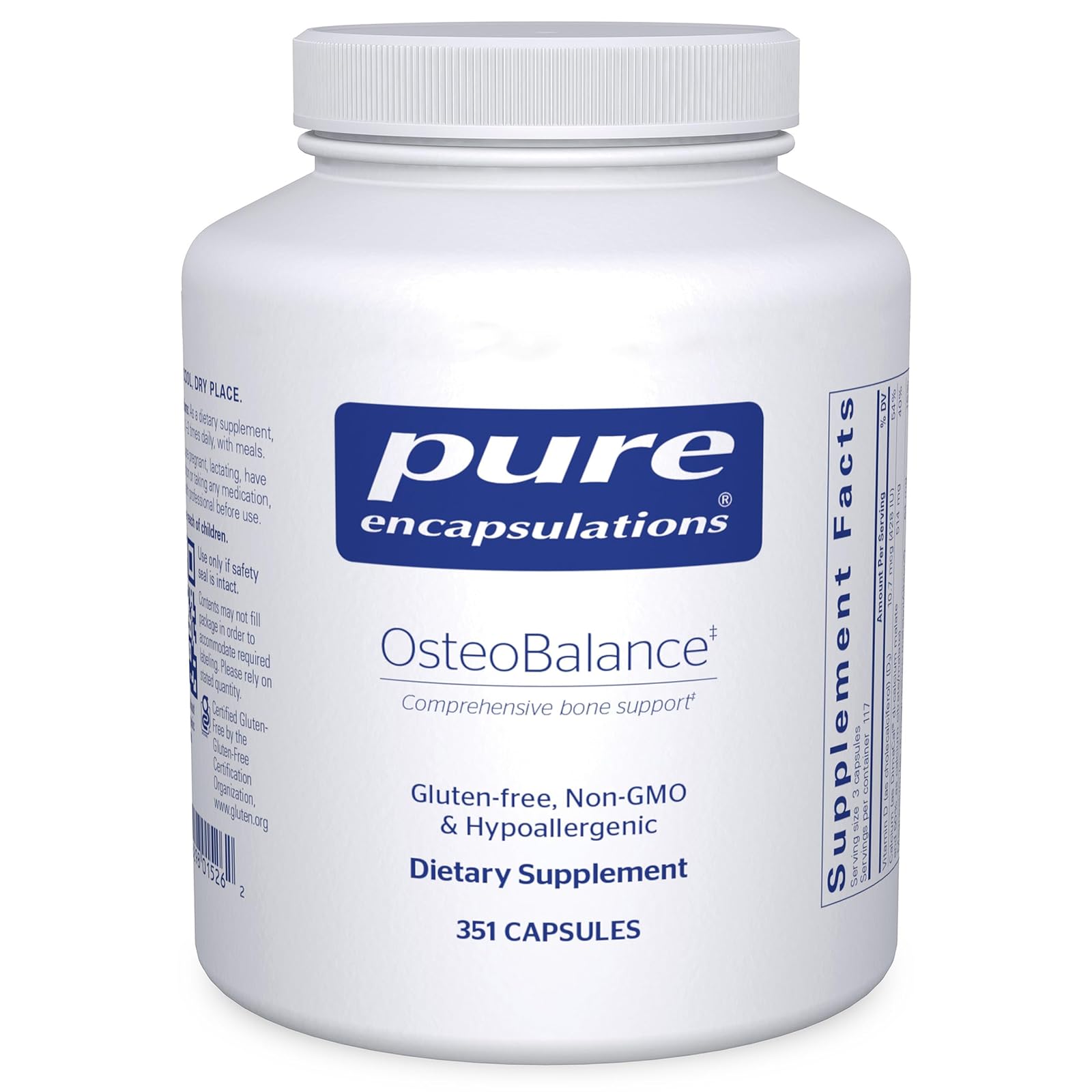 Pure Encapsulations OsteoBalance calcium supplement