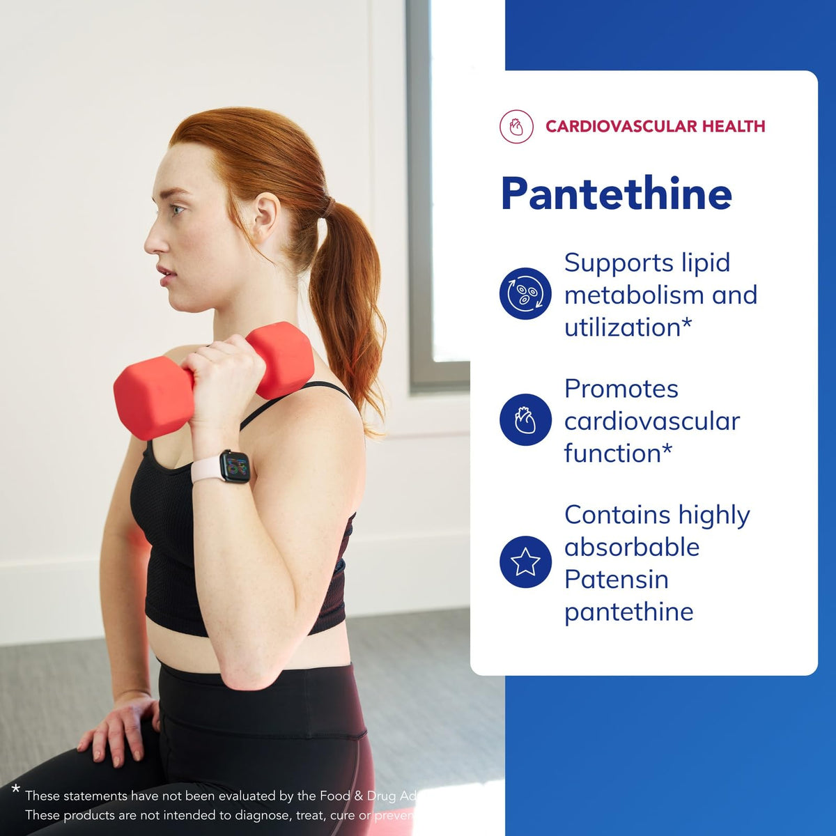 Pure Encapsulations Pantethine capsules for wellness