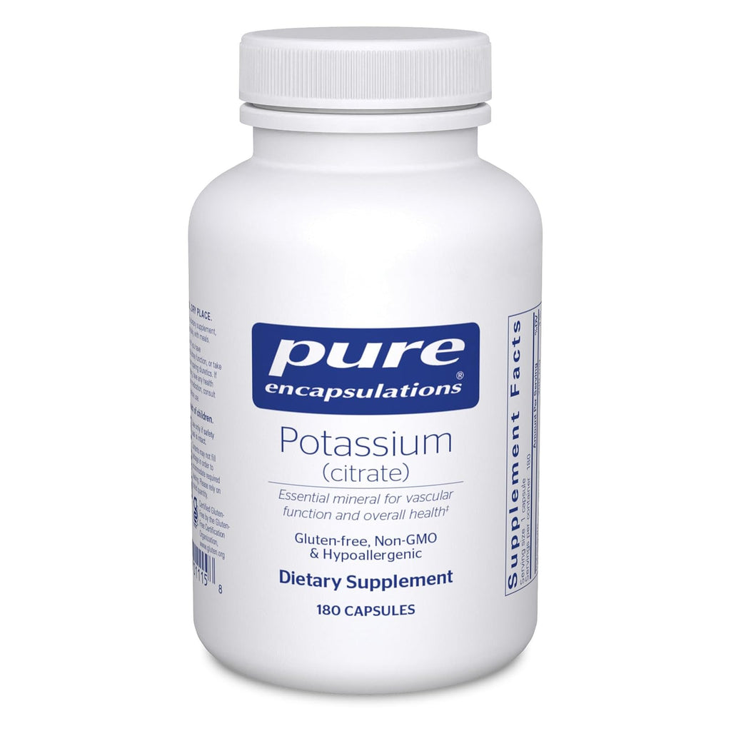 Pure Encapsulations potassium citrate capsules