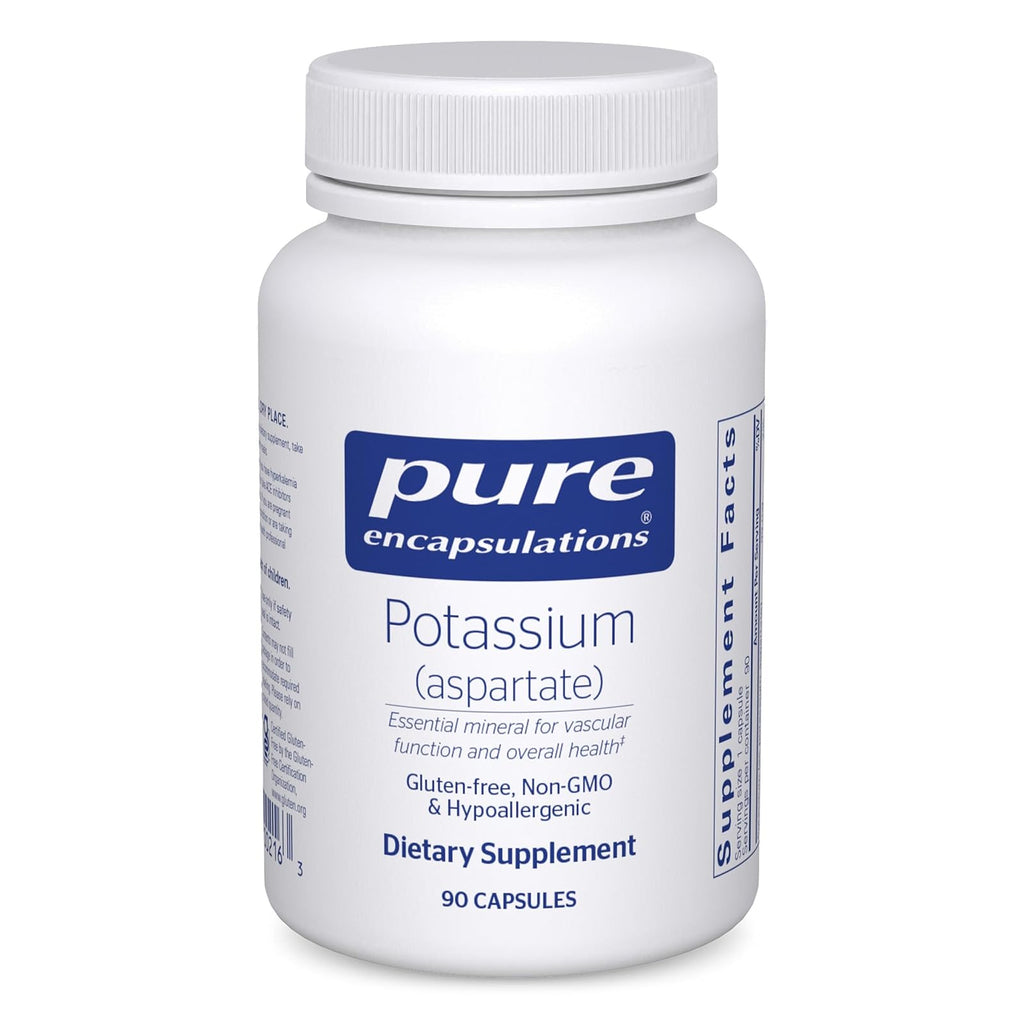 Pure Encapsulations potassium supplement capsules