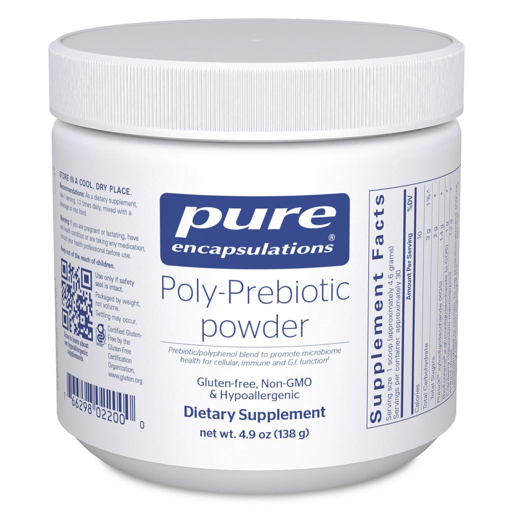 Pure Encapsulations prebiotic powder benefits