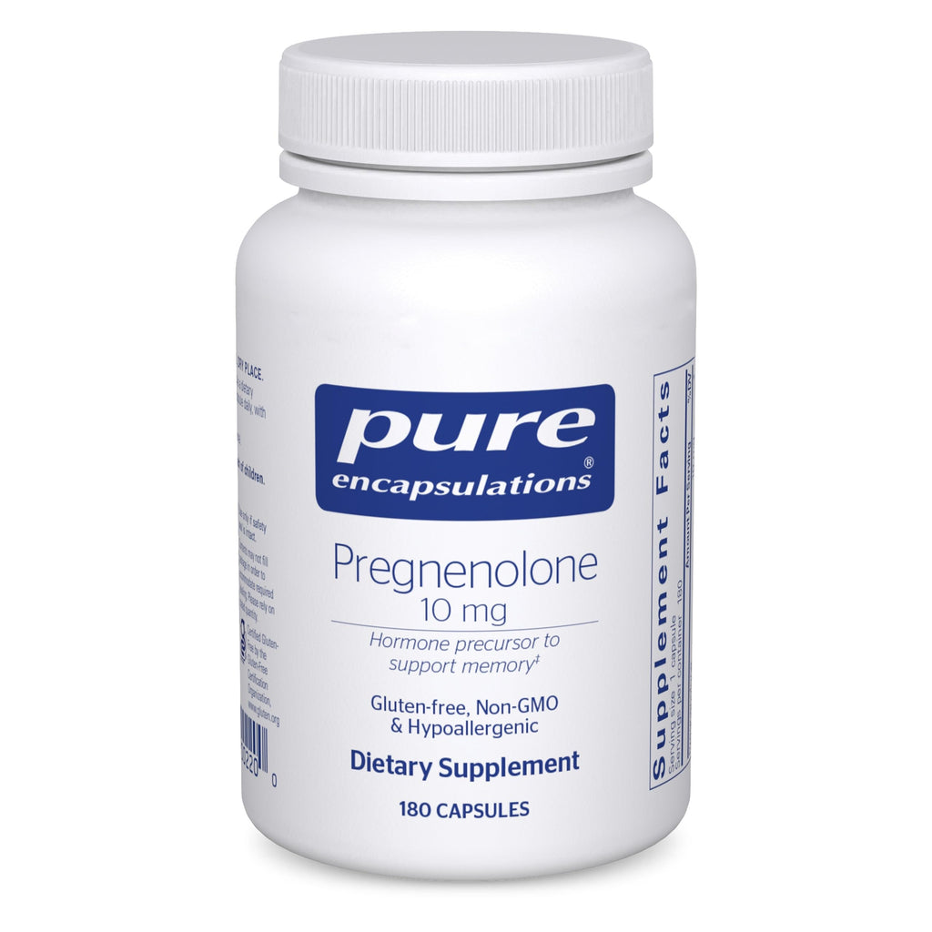 pure encapsulations pregnenolone capsules for memory
