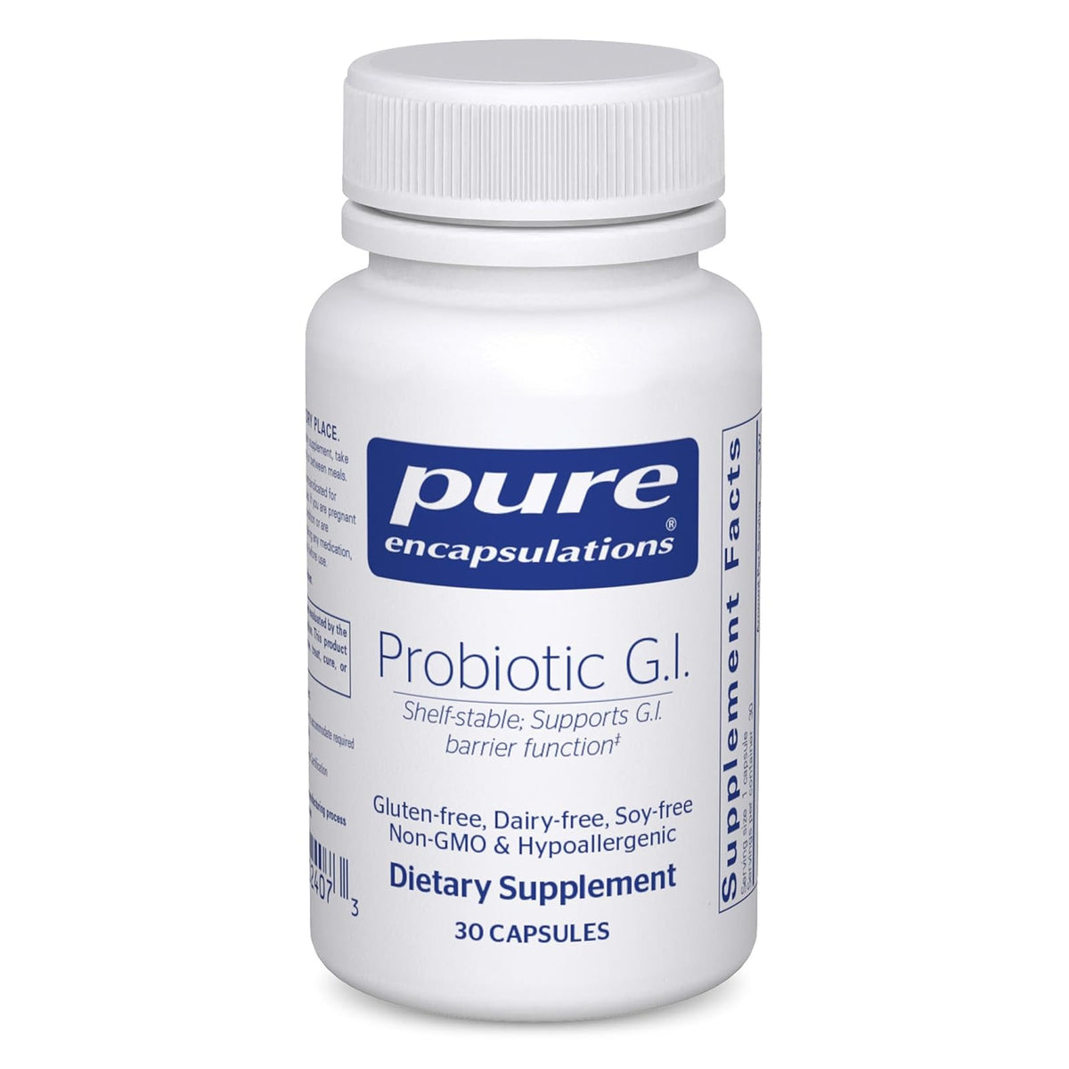 Pure Encapsulations probiotics for digestive health