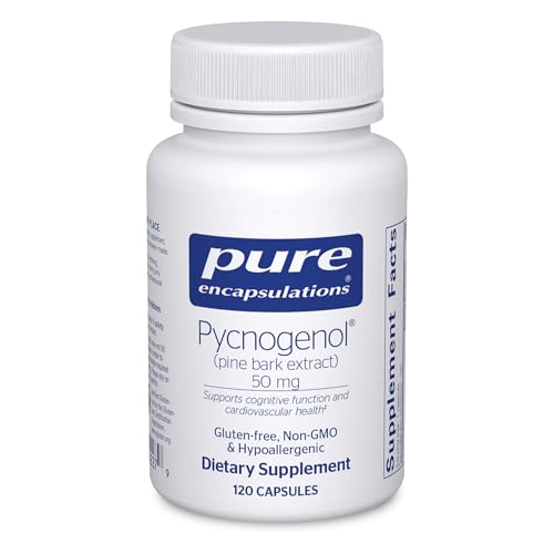 Pure Encapsulations Pycnogenol antioxidant benefits