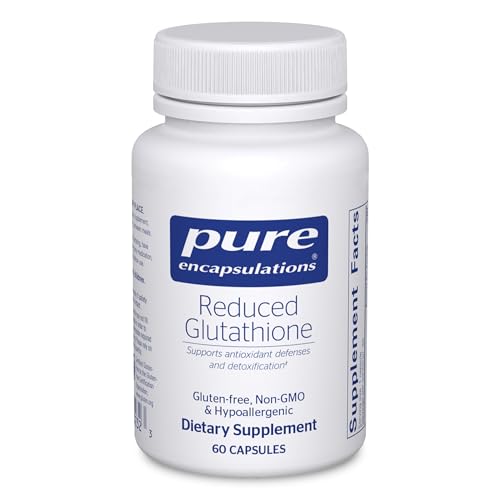 pure encapsulations reduced glutathione capsules