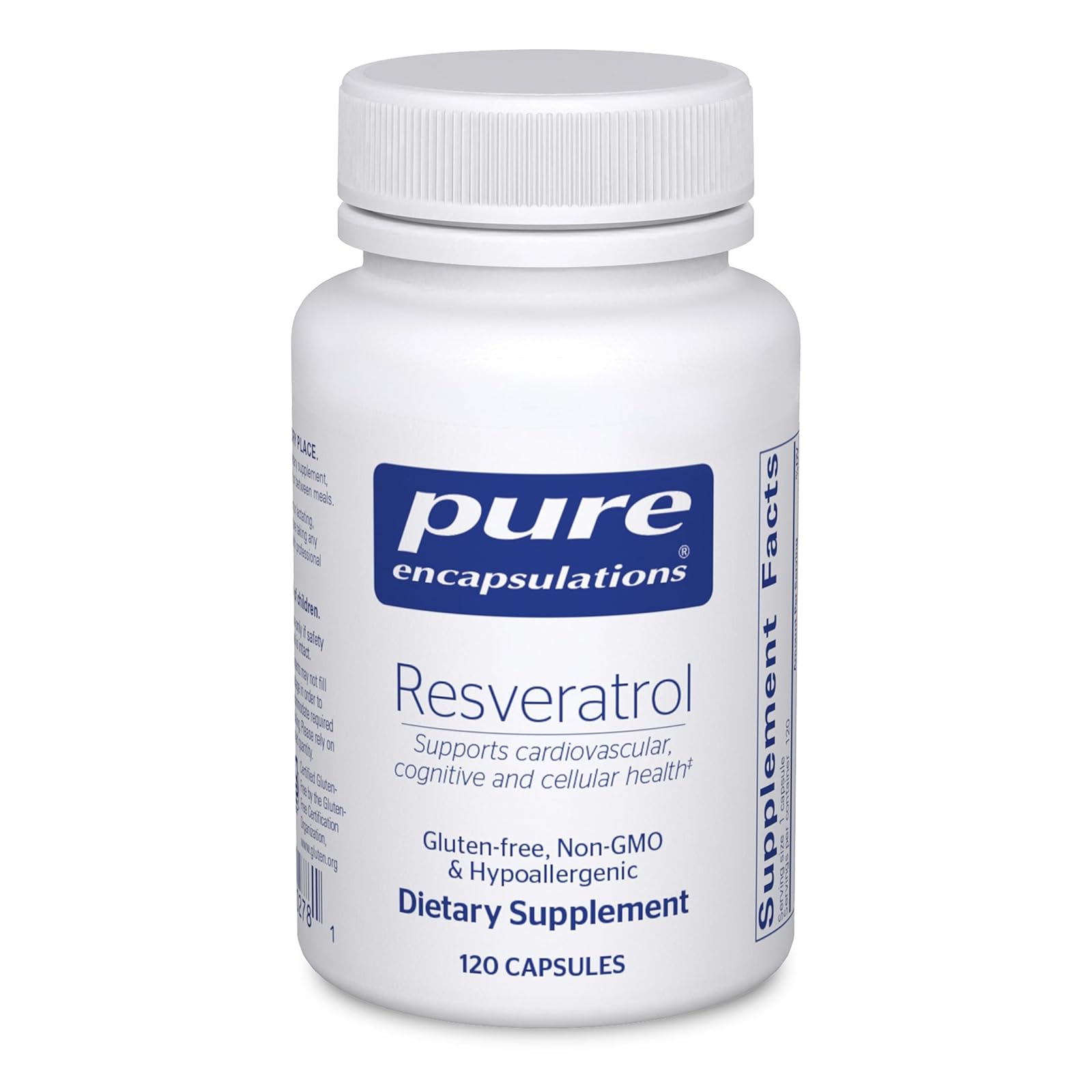 Pure Encapsulations resveratrol antioxidant support