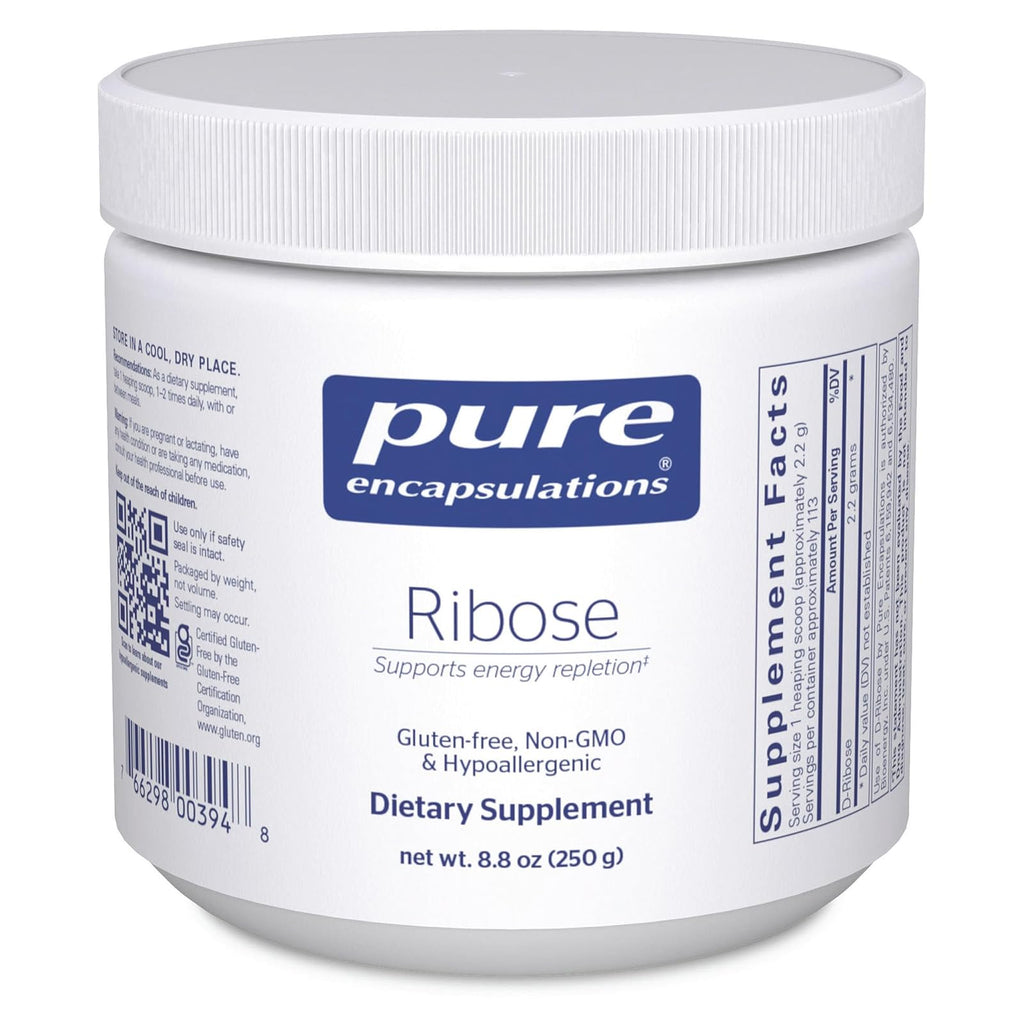 Pure Encapsulations ribose energy support powder