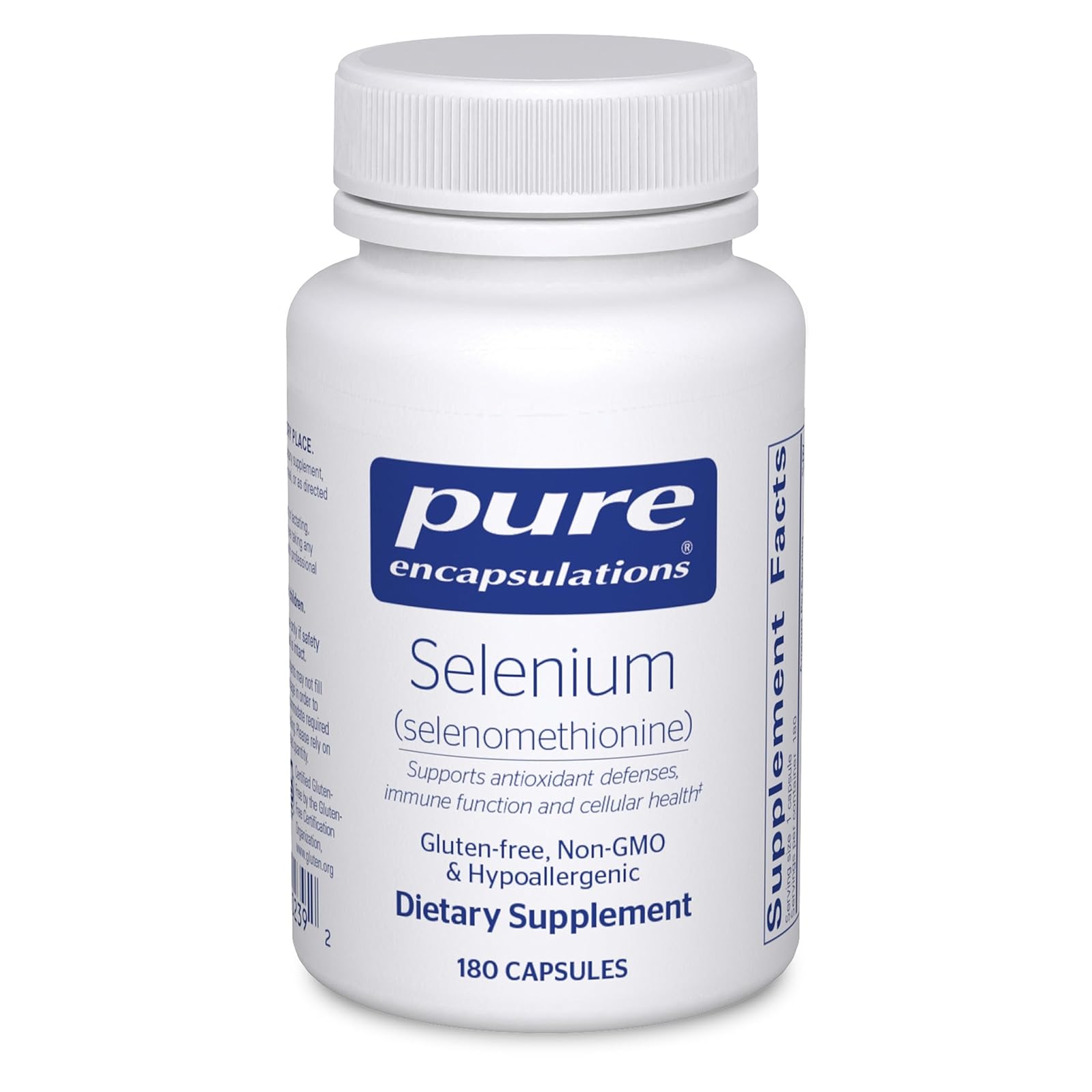 pure encapsulations selenium 200 mcg capsules