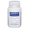 Pure Encapsulations selenium supplement capsules