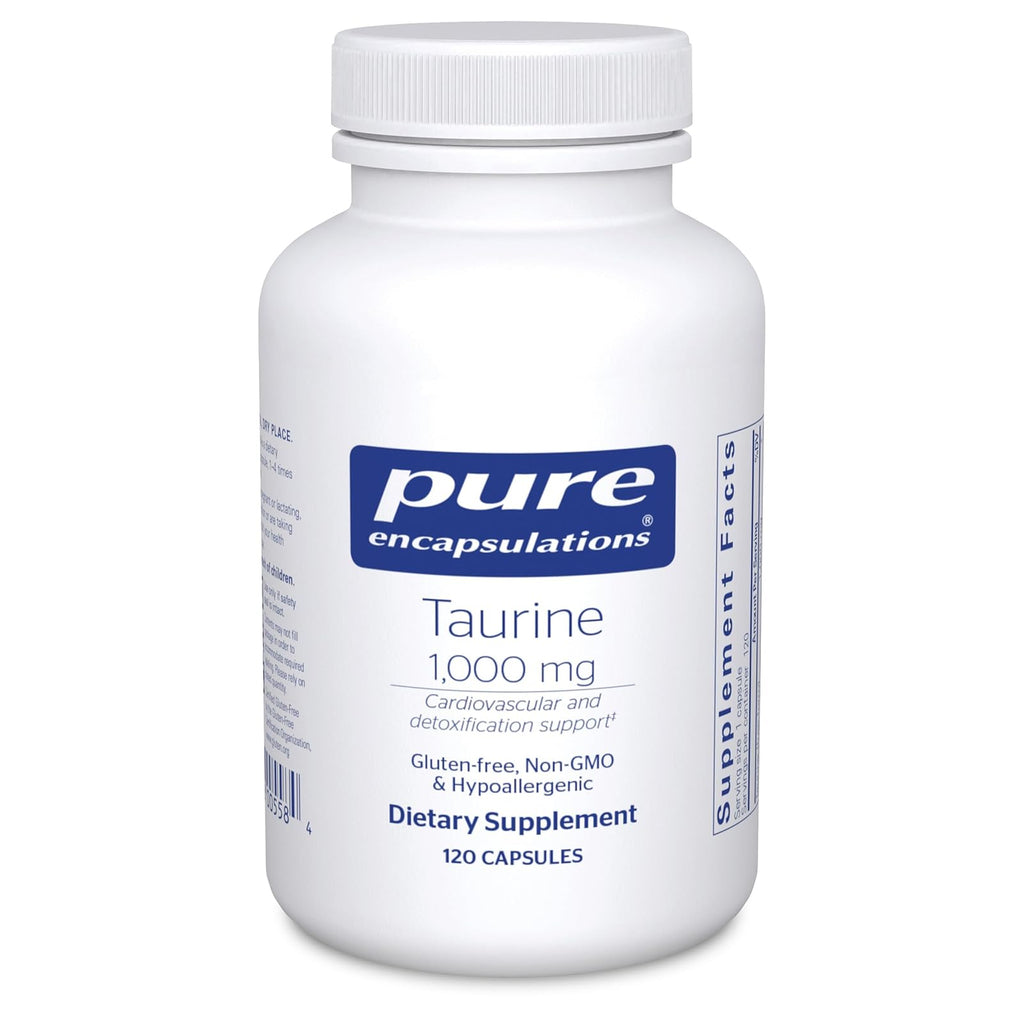 pure encapsulations taurine supplement