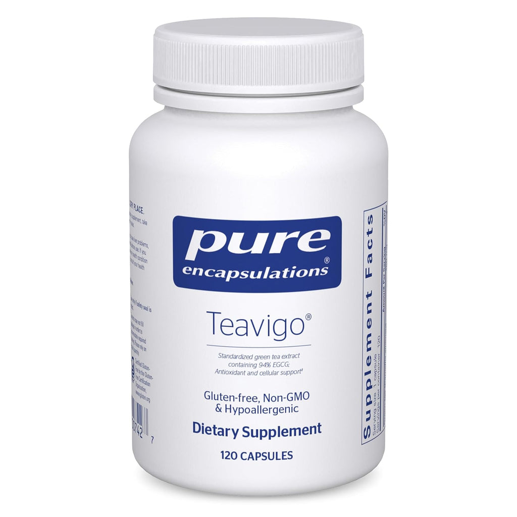Pure Encapsulations Teavigo green tea capsules