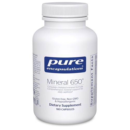 Pure Encapsulations trace minerals capsules