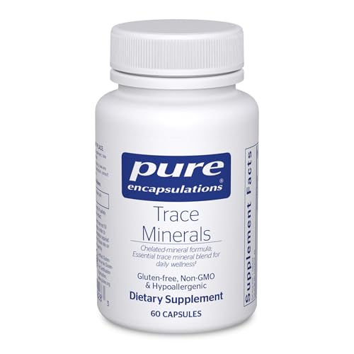 pure encapsulations trace minerals supplement