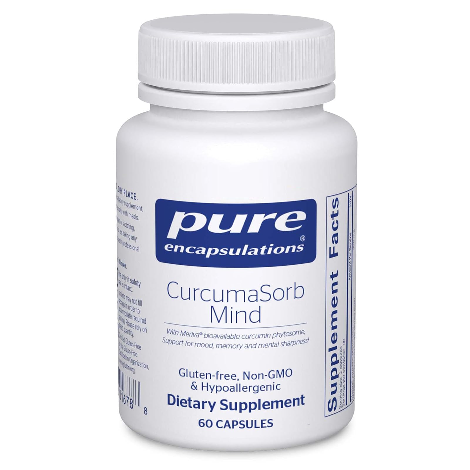 Pure Encapsulations turmeric curcumin capsules