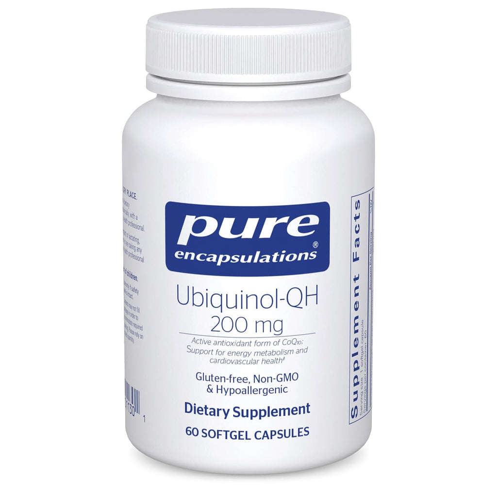 Pure Encapsulations Ubiquinol-QH softgels