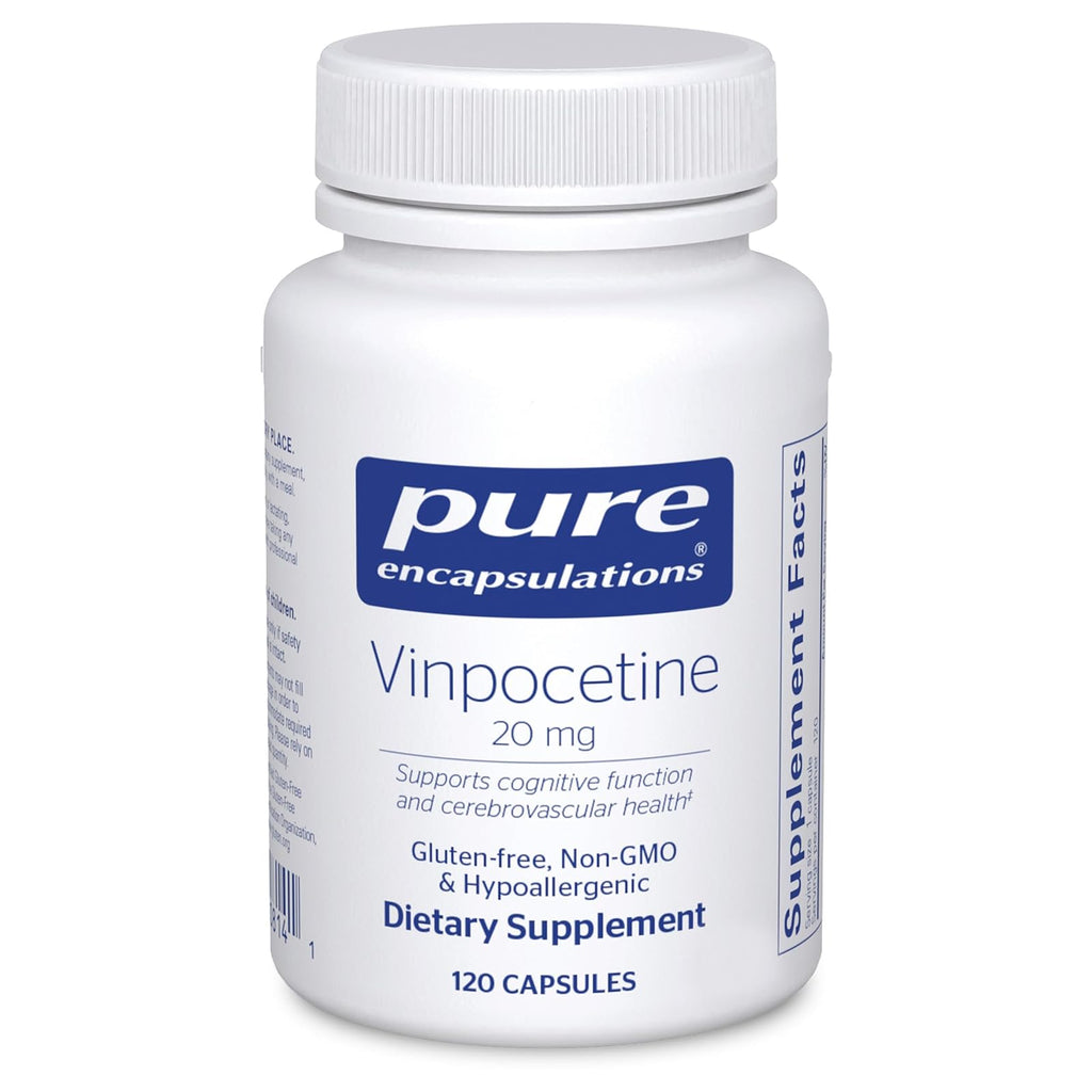 Pure Encapsulations Vinpocetine capsules for cognitive support
