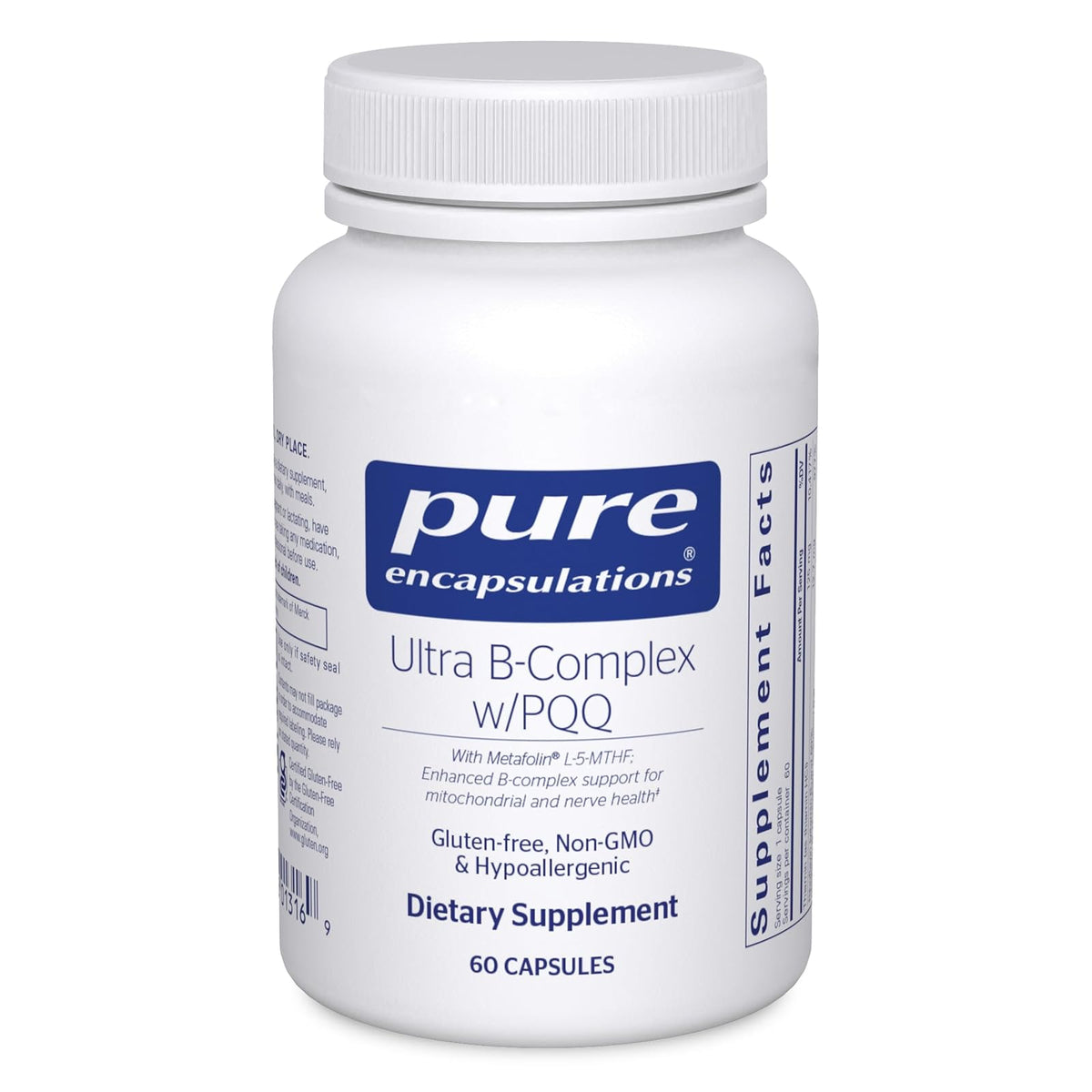 Pure Encapsulations vitamin b complex capsules