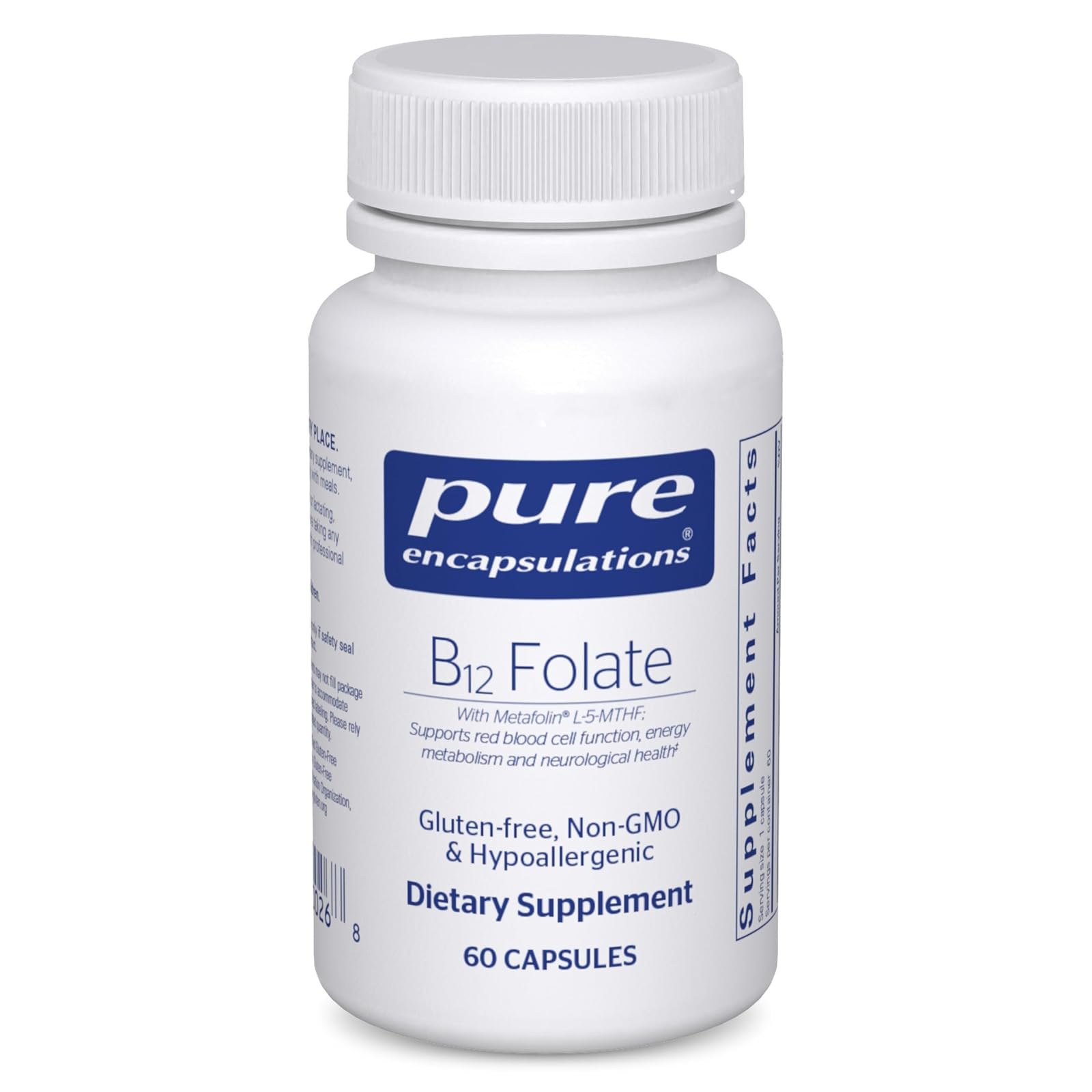 pure encapsulations vitamin b12 capsules