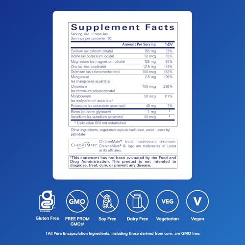pure encapsulations vitamin capsules