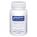 Pure Encapsulations vitamin D3 capsules