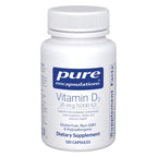 Pure Encapsulations vitamin D3 capsules