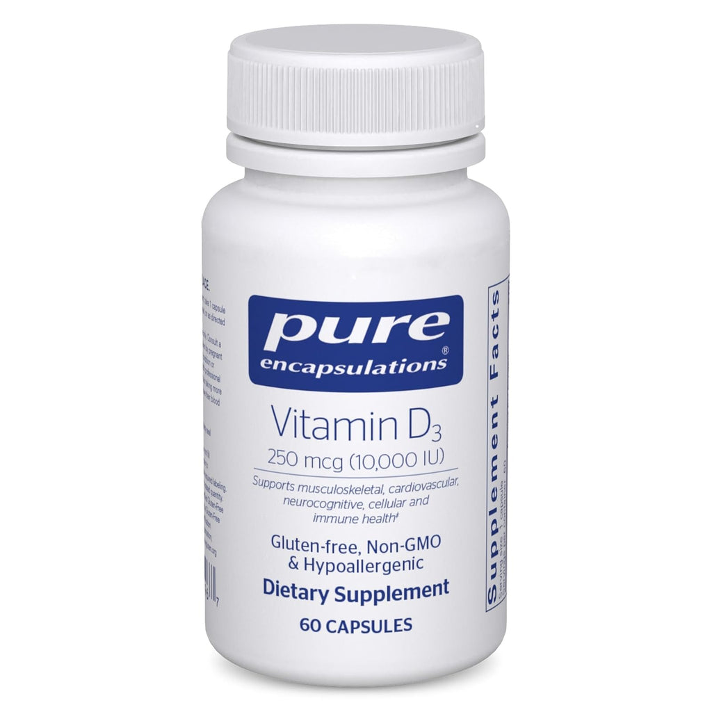 Pure Encapsulations vitamin D3 capsules