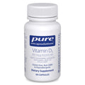 Pure Encapsulations vitamin D3 capsules