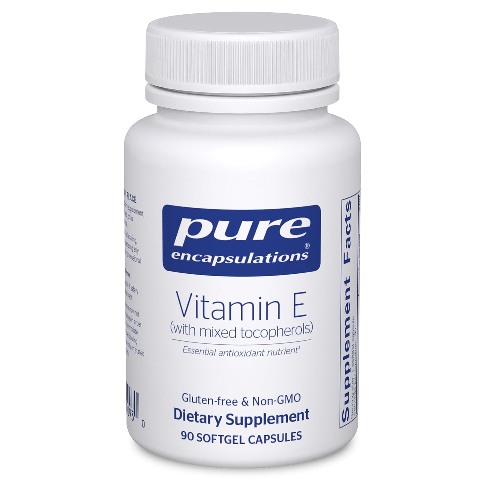 pure encapsulations vitamin e softgels