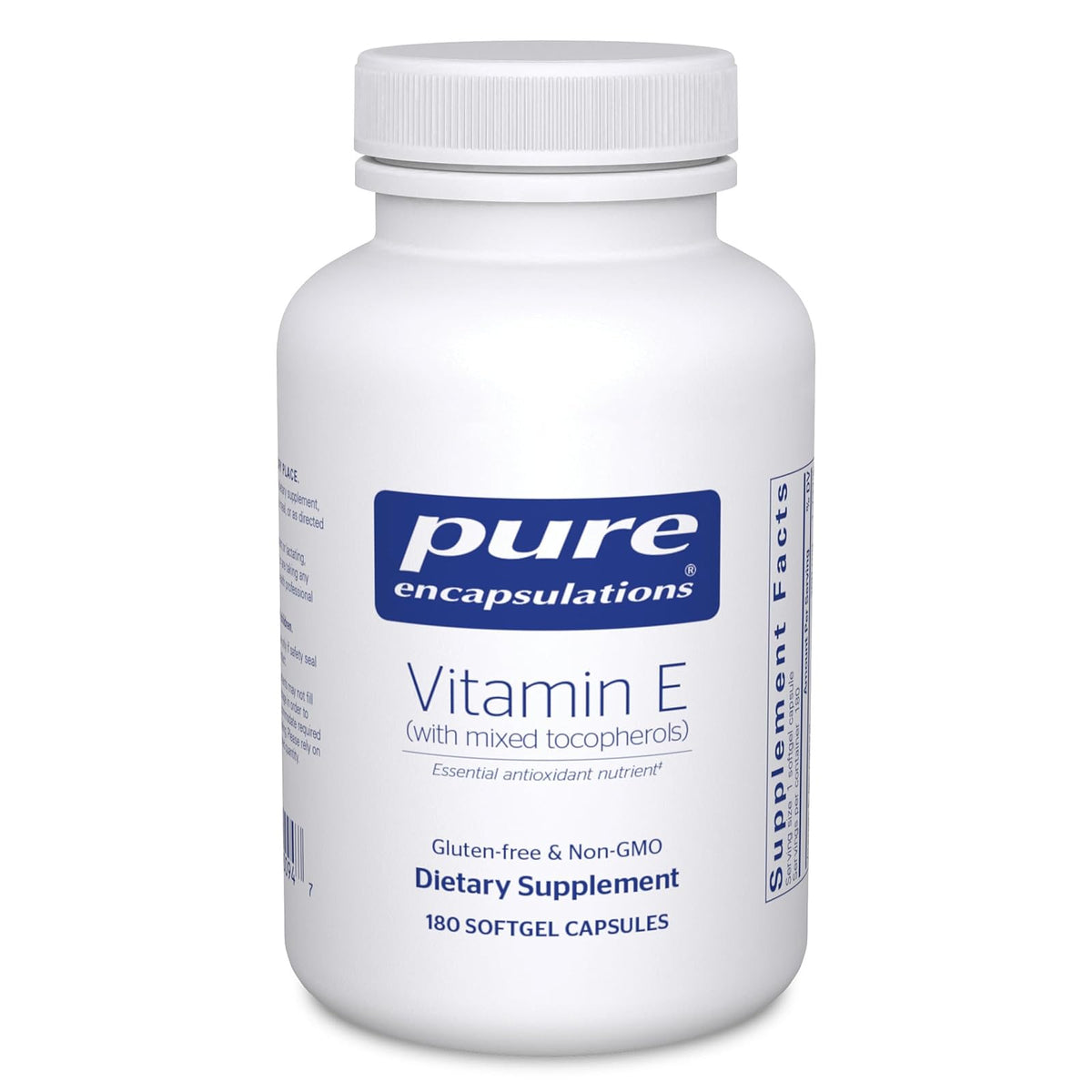 pure encapsulations vitamin e softgels