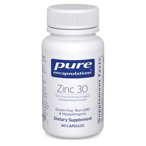 Pure Encapsulations zinc supplement capsules