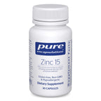 Pure Encapsulations zinc supplement capsules